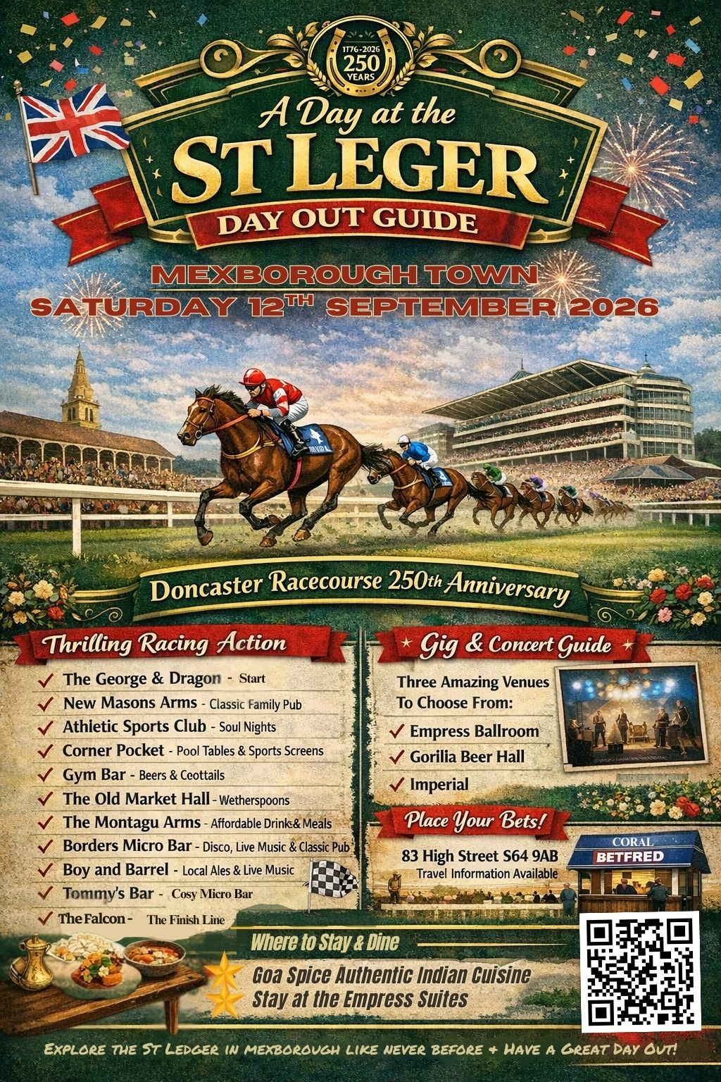 A Day at the St Leger 2026 Mexborough | Doncaster Racecourse 250th ...
